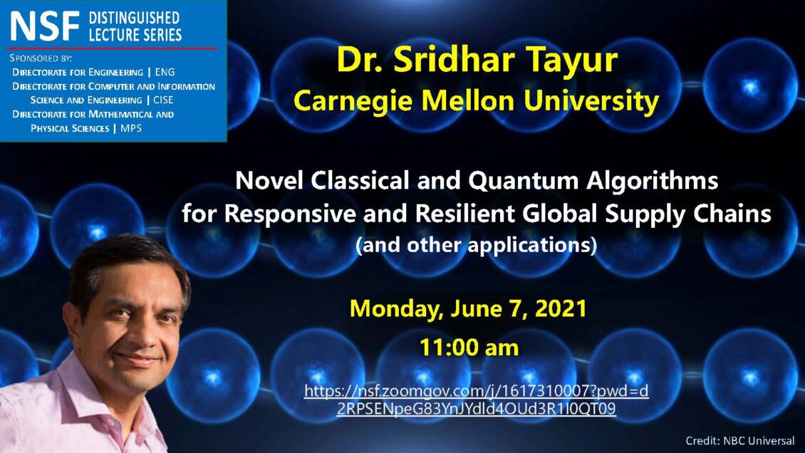 NSF Engineering Distinguished Lecture! – My Ample Life