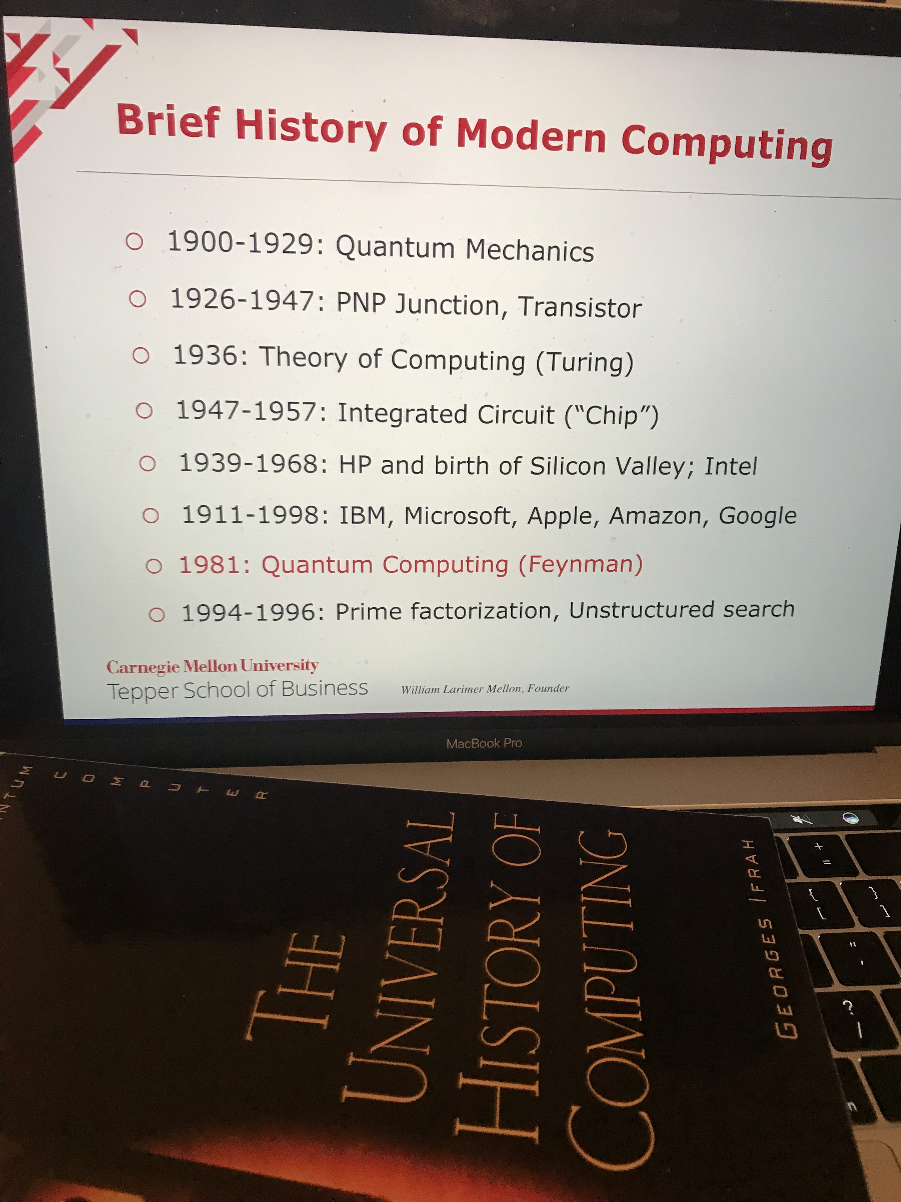 A Brief History of Modern Computing – My Ample Life